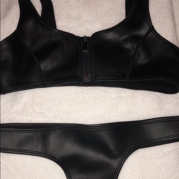 Swim | All Black Hoaka Swimwear W 2 Different Bottoms | Poshmark